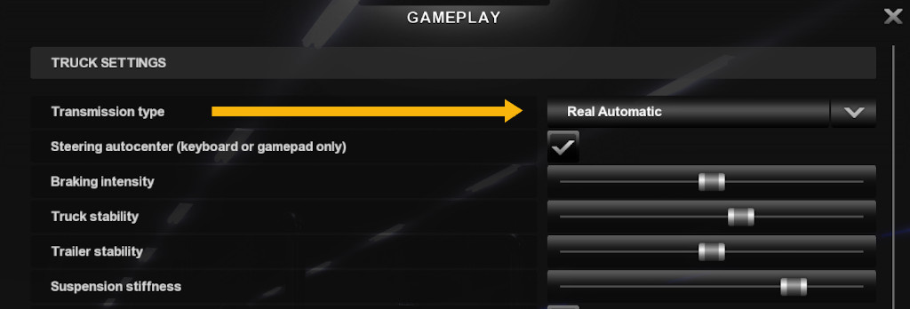 ATS Gameplay Preferences
